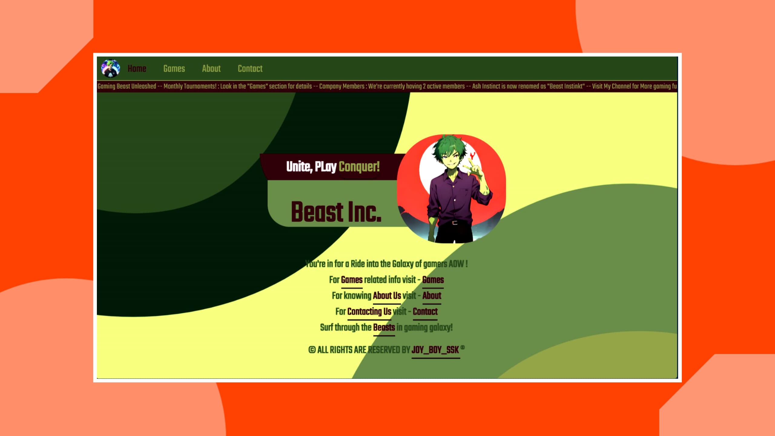 Portfolio Page | SSK